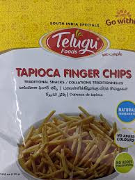 TELUGU TAPIOCA FINGER CHIPS 150 GM | Apna Bazaar Grocery