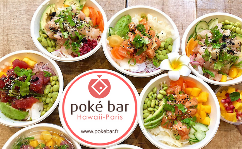 Poké Bar Paris Poké Bowl Hawaiien ultra-frais sur mesure