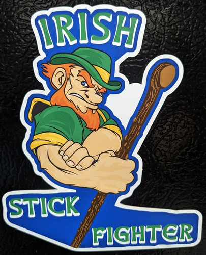 Irish Stick Fighter Magnet | O Mordha Faction