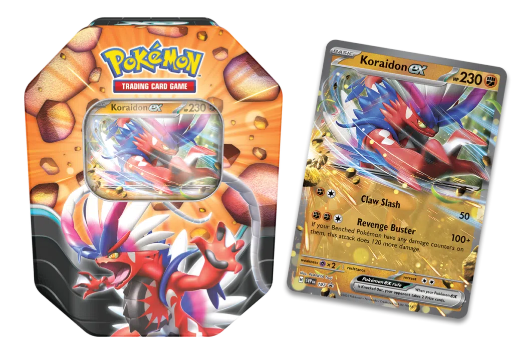 Pokémon TCG Slashing Legends Tin- Koraidon - EN | www.gamelootz.be