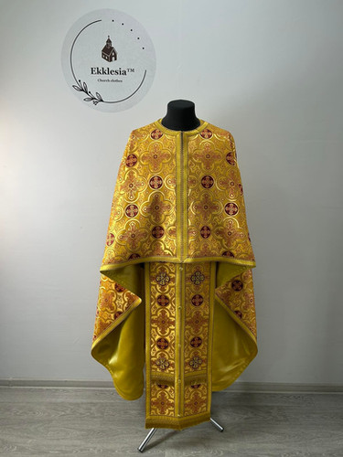 Greek style Liturgical vestment- Priest robe - Orthodox vestments ...