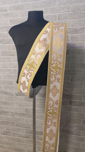 Deacon's / Protodeacon's orarion - Orthodox orarion - Double single ...