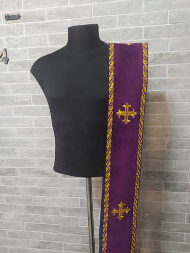 Single / Double orarion - Orthodox orarion - Greek Orarion or Slavic ...