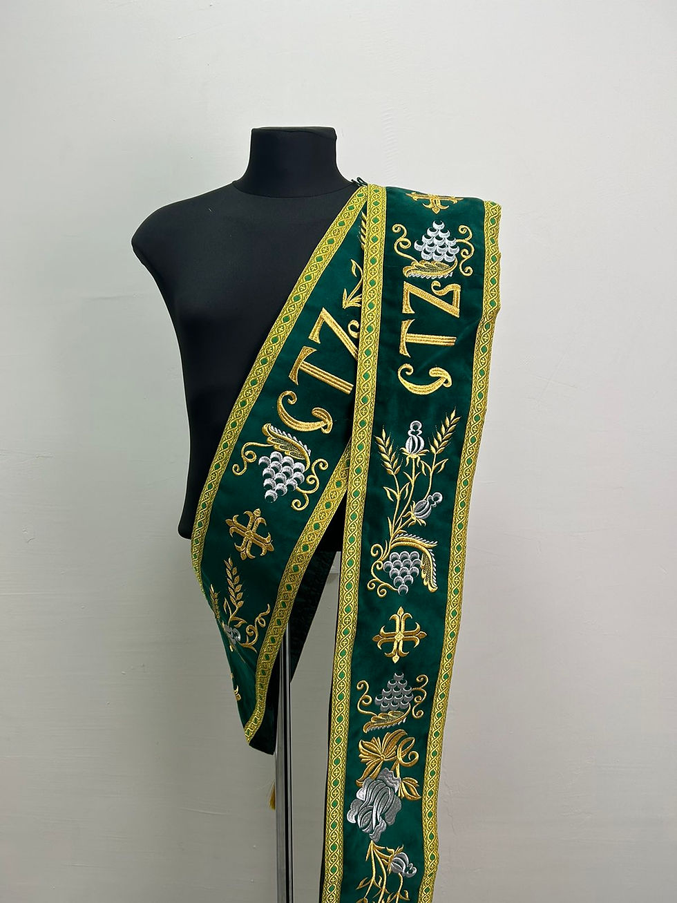 Slavic deacon double orar - Protodeacon's orarion - Orthodox priest ...