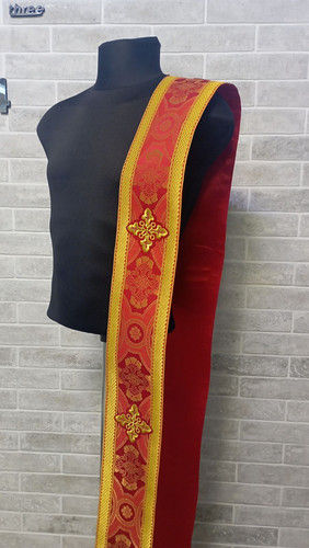 Deacons orar - Deacon's / Protodeacon's orthodox orarion - Gift idea ...