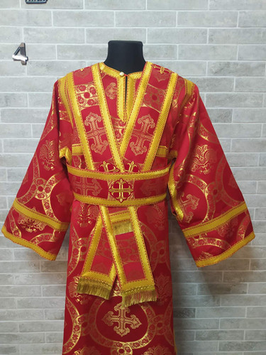 Subdeacon's alb - Vestment - Orthodox subdeacon's set - Liturgical ...