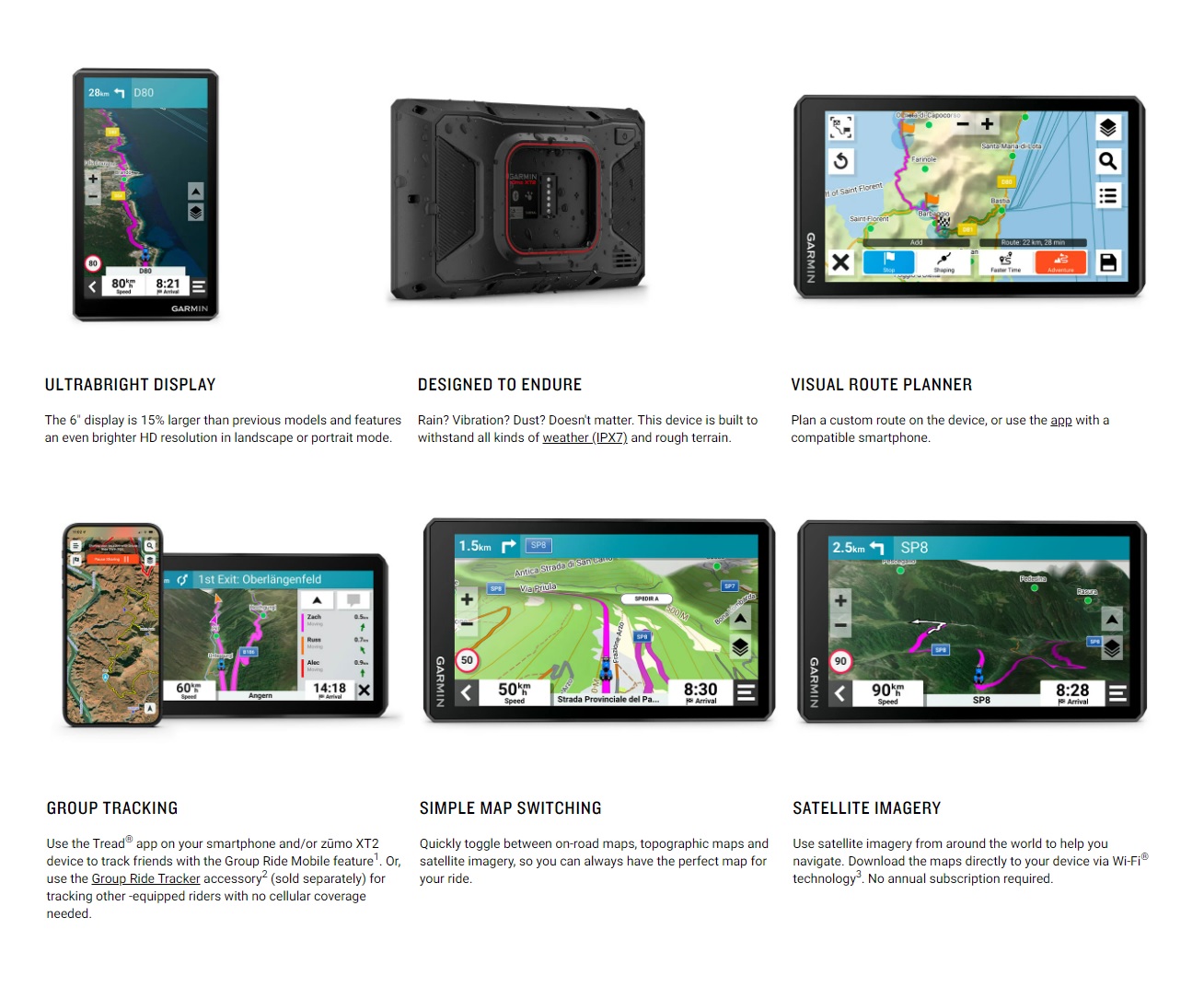 Garmin Zumo XT2 announced, with improved features.