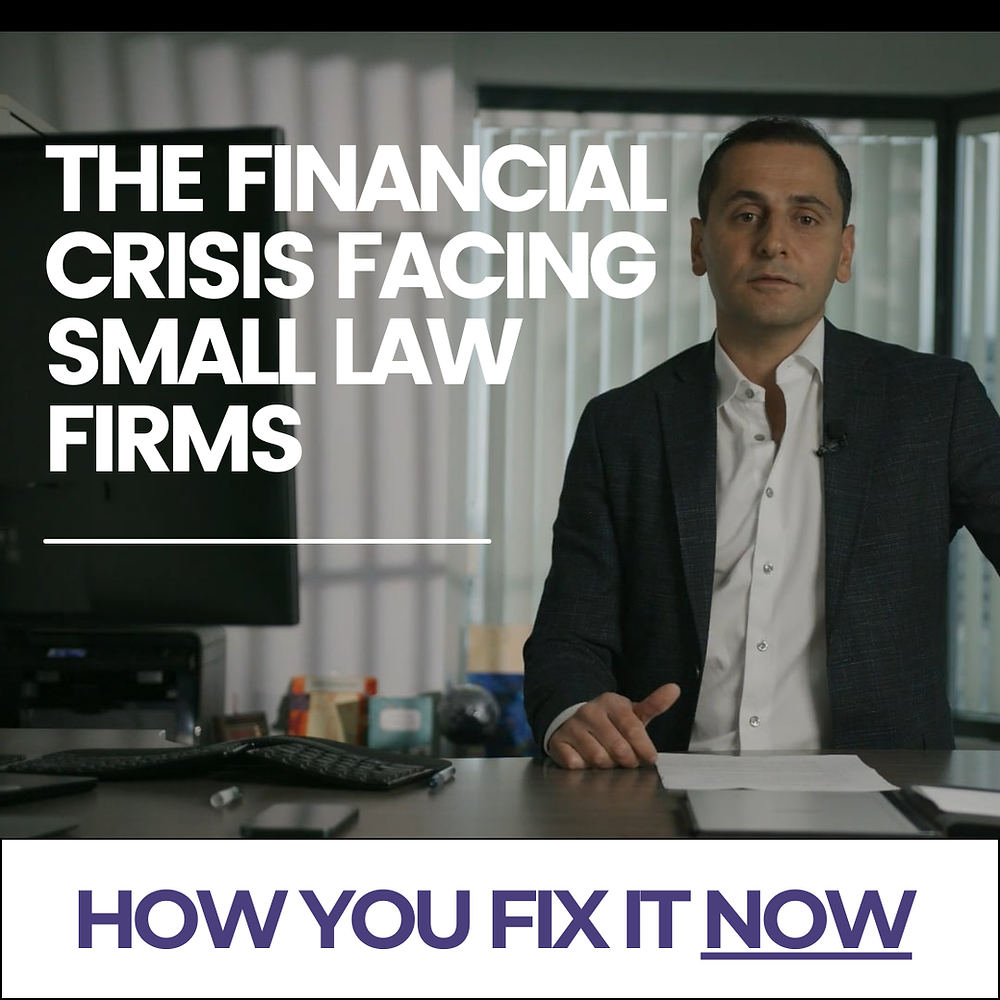 The Financial Crisis Facing Law Firms With