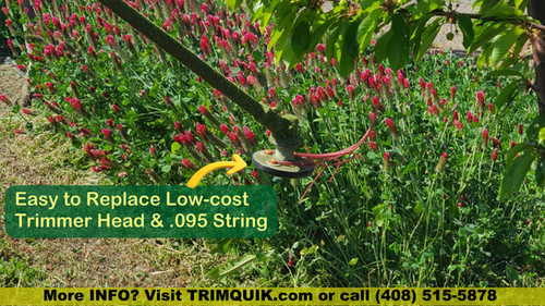 TrimQUIK Electric String Trimmer for Tractors | Airaya U-Pick Farm