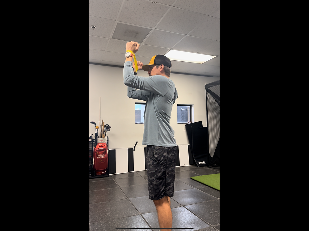 Exercises I Love For Golfers: Banded External Rotation Raises