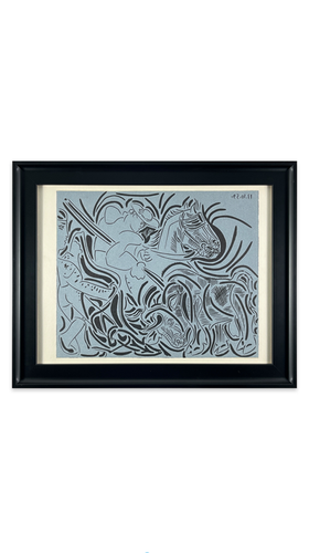 Pablo Picasso - Linocut - Pique 1962 | Canon & Rare