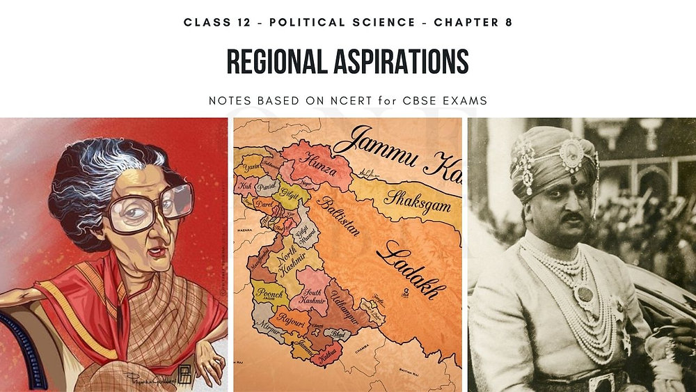 Regional Aspirations | Class 12 Political Science | UPSC General ...