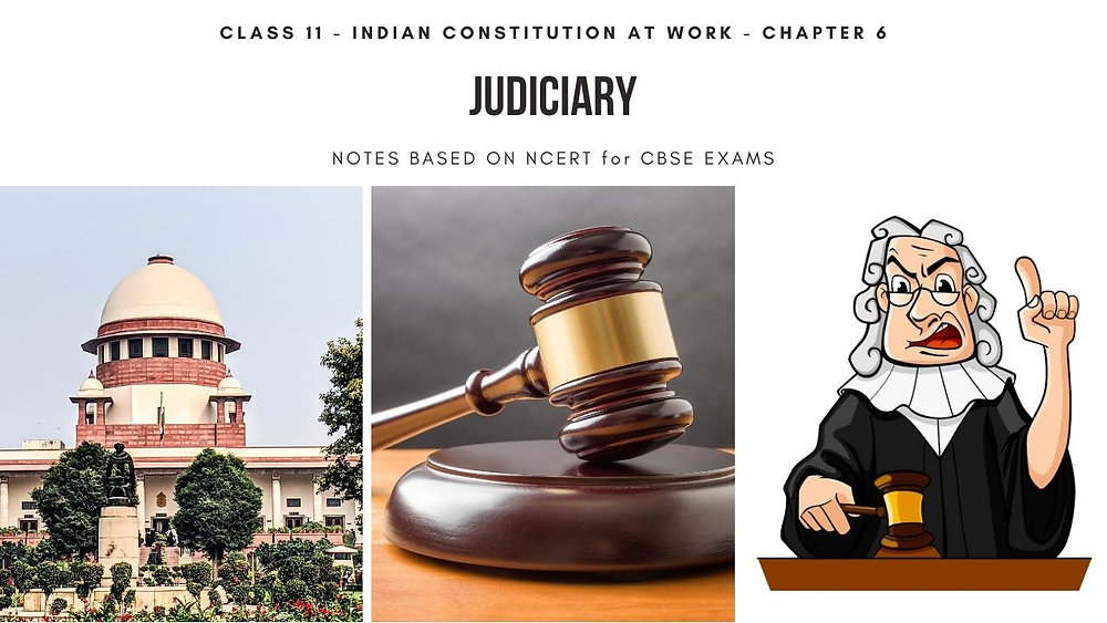 The Judiciary Notes | Class 11 Political Science | UPSC General Studies ...