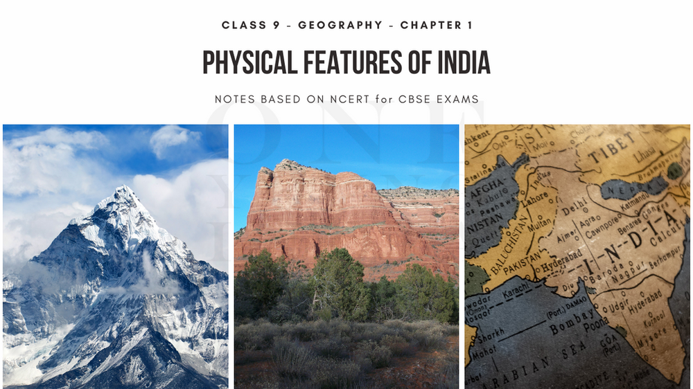 Physical Features of India | Class 9 Geography| UPSC General Studies ...