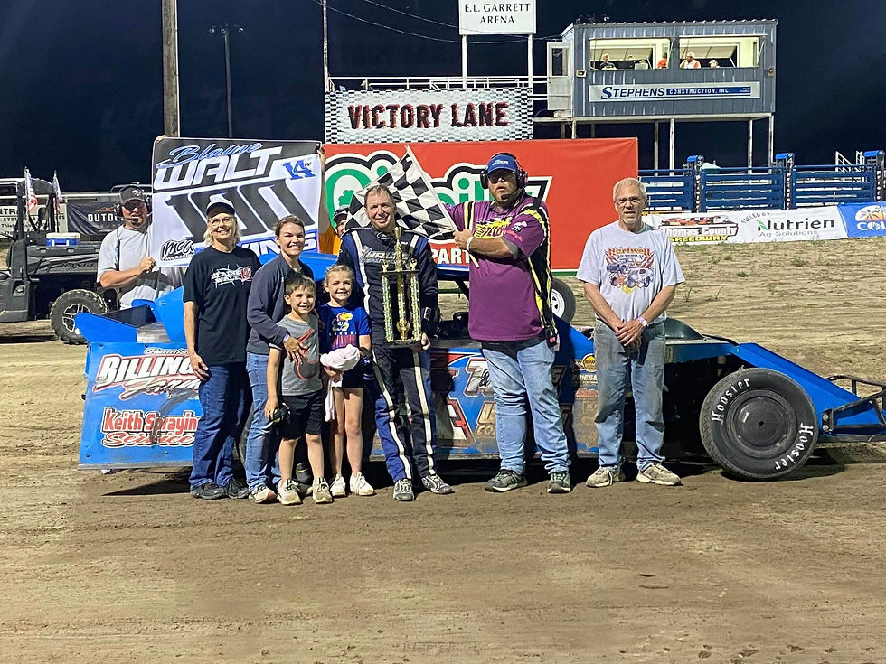 Troy Burkhart Finds Dirt Crown Victory in Colby!
