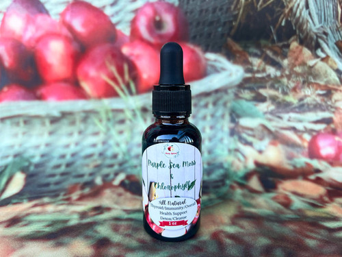 Purple Sea Moss & Chlorophyll Drops | My Site