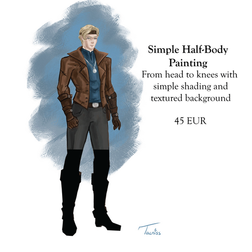 Simple Half-Body Painting | Tacniss