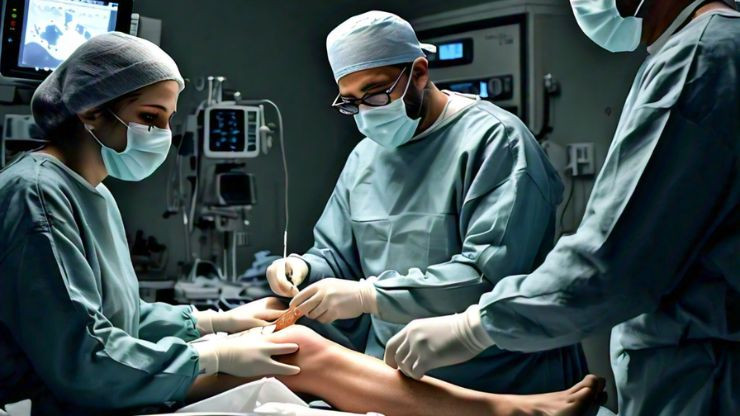 Manipulation Under Anesthesia Procedure for Total Knee Replacement