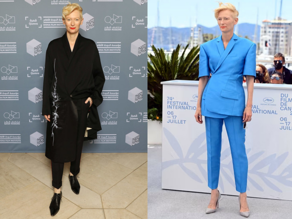 Kibbe Dramatic Style Analysis: Tilda Swinton | Kibbe Body Types - My ...