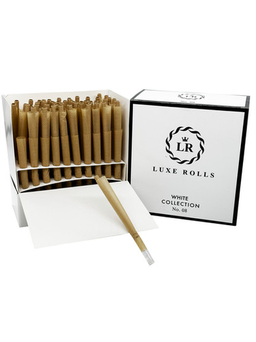 Luxe Rolls- 1-2 Gram Cones- (Pre-Roller Essentials) Box of 100 | Caligars