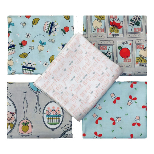 Riley Blake - Hubert and Sorrel - Mixed Fat Quarter Bundle C (5 fabrics ...