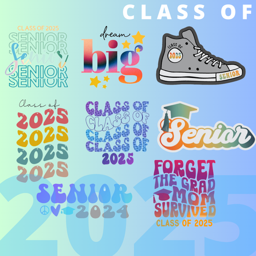 Class of 2025 Senior Class Stickers | Pkr Studio