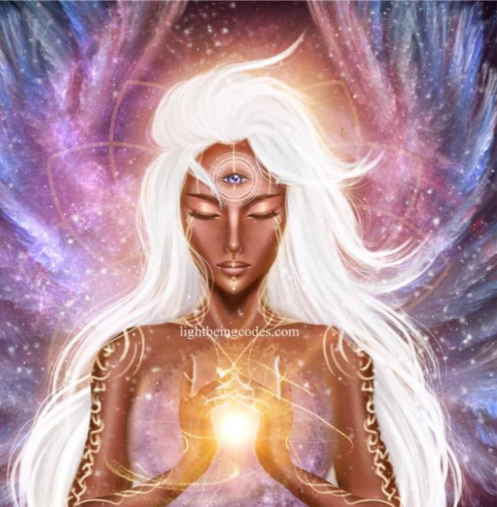 Light Being Codes | spiritual art