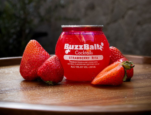 Buzzball Strawberry Rita | PartyDrinksGDL