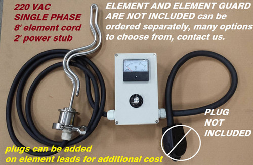 Heater Controller - With Element and Element Guard | coldspringscopper