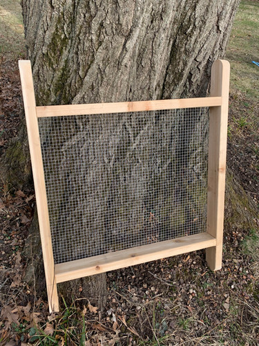 Compost/Soil Sifter for Wheelbarrow | madbotanistofficial