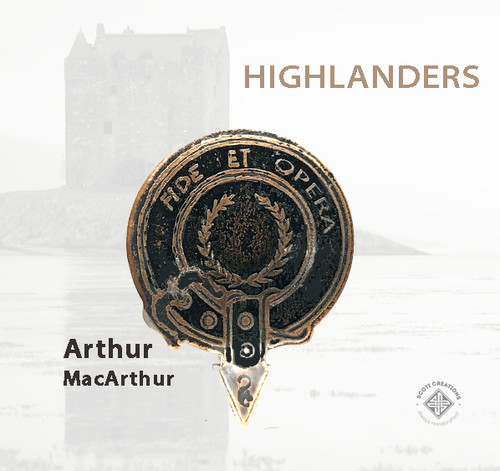 Clan Arthur/MacArthur Badge, Scottish Highland Clan | Scoti Creations Llc
