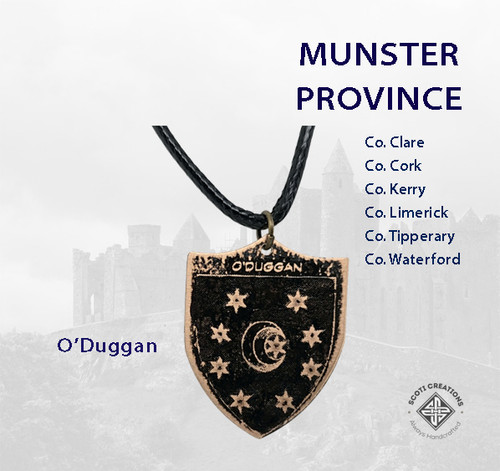 O'Duggan Irish Family Coat of Arms Necklace | Scoti Creations Llc