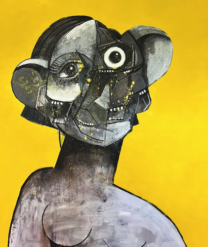 Girl in yellow | JOHN WREN ART