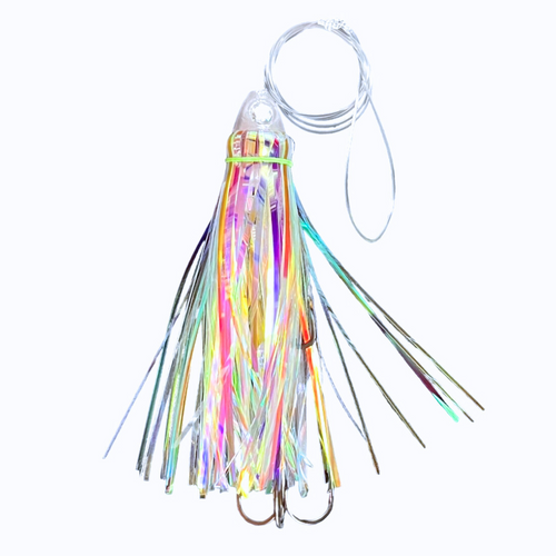 Alewife UV Mirage Rigged King Fly | Triple Threat Lures