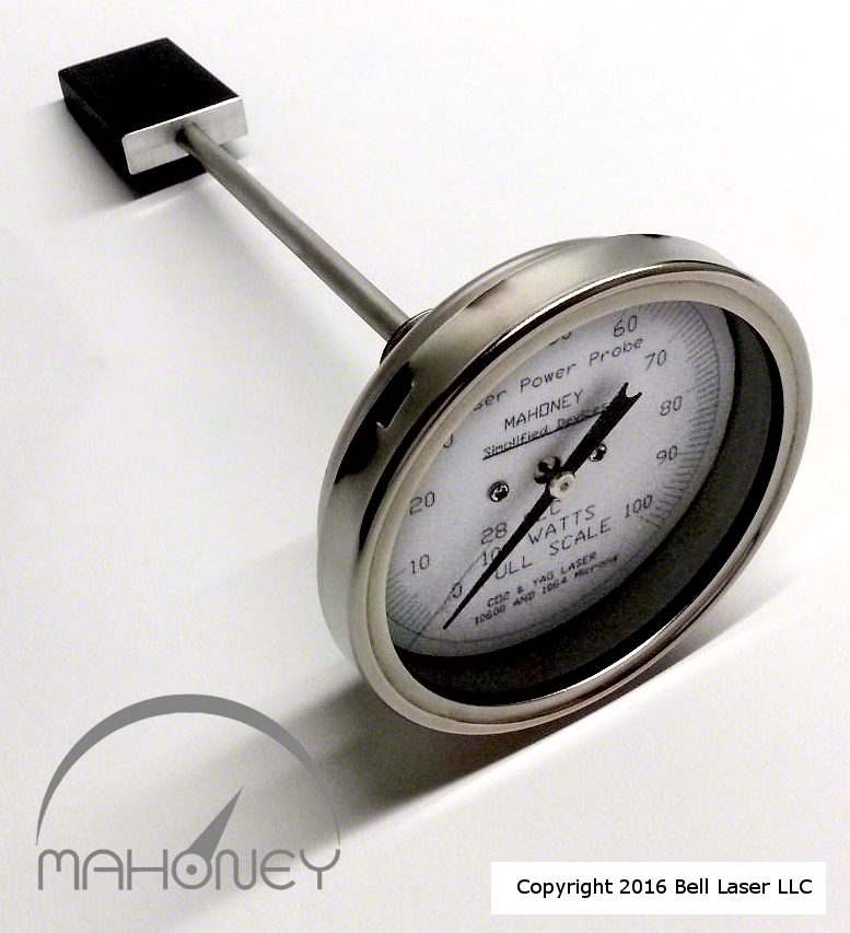 100 watt laser power meter probe for CO2 lasers