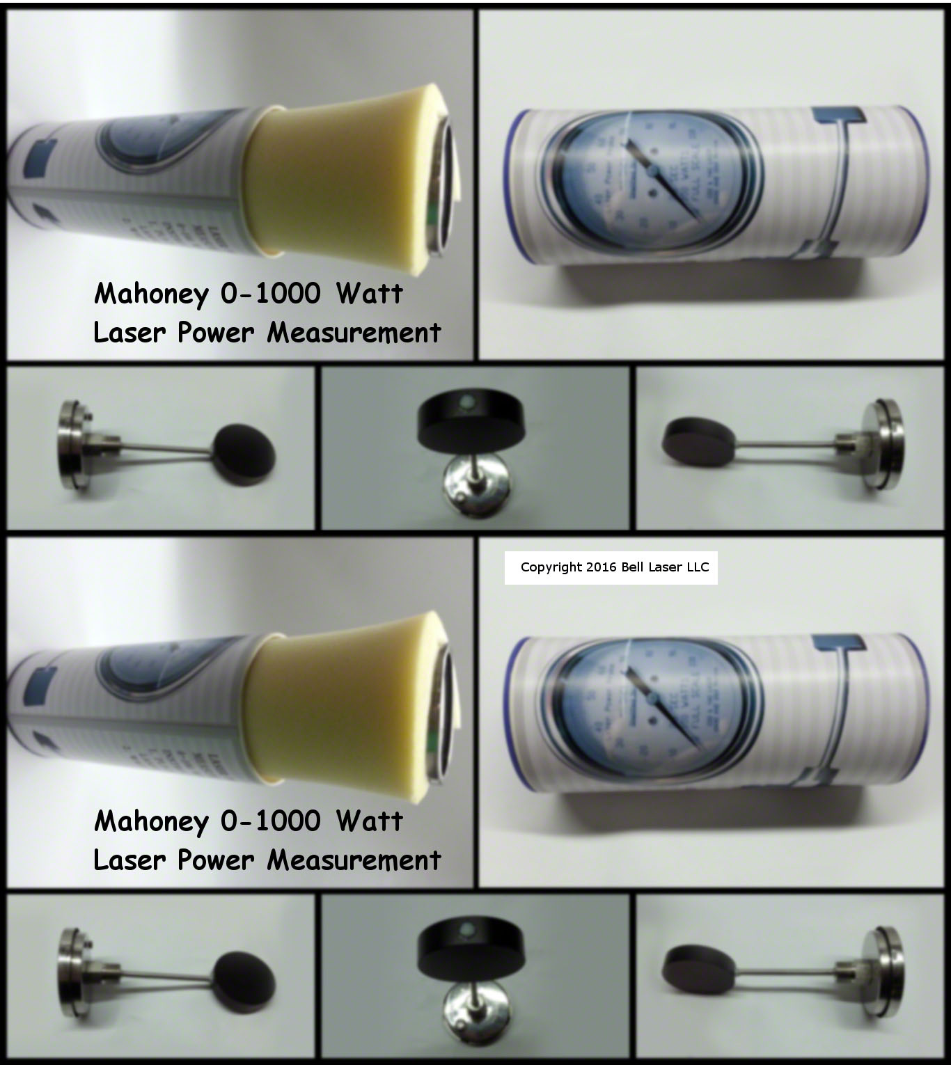 1000 watt fiber laser power meter