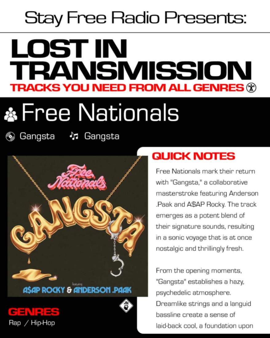 'Free Nationals Gangsta Meaning: A Collaborative Masterpiece'