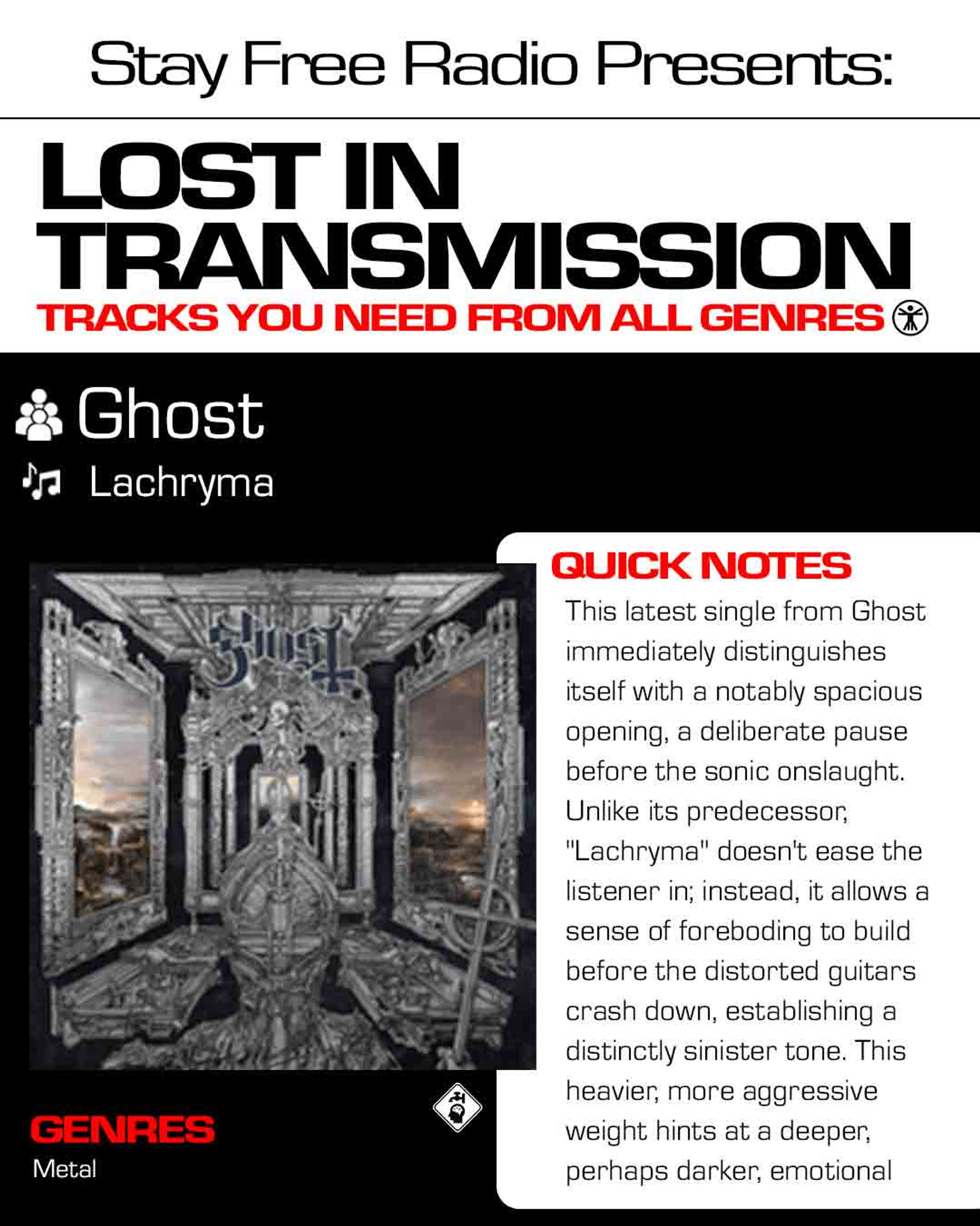 Ghost Lachryma Lyrics Meaning Explained