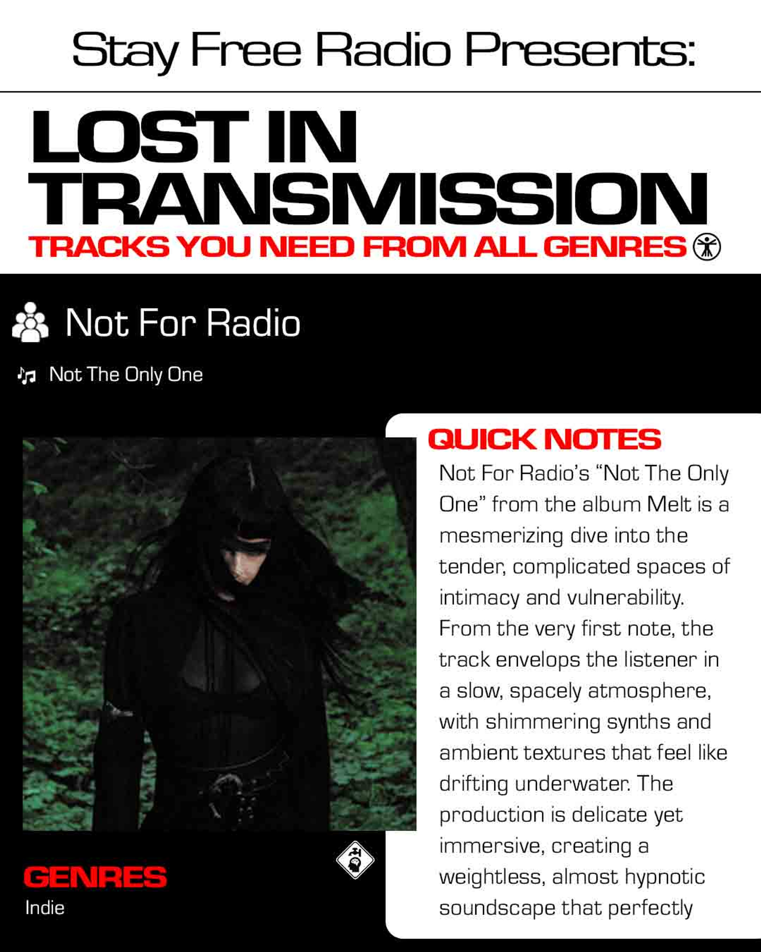 Not For Radio Not The Only One Lyrics Meaning