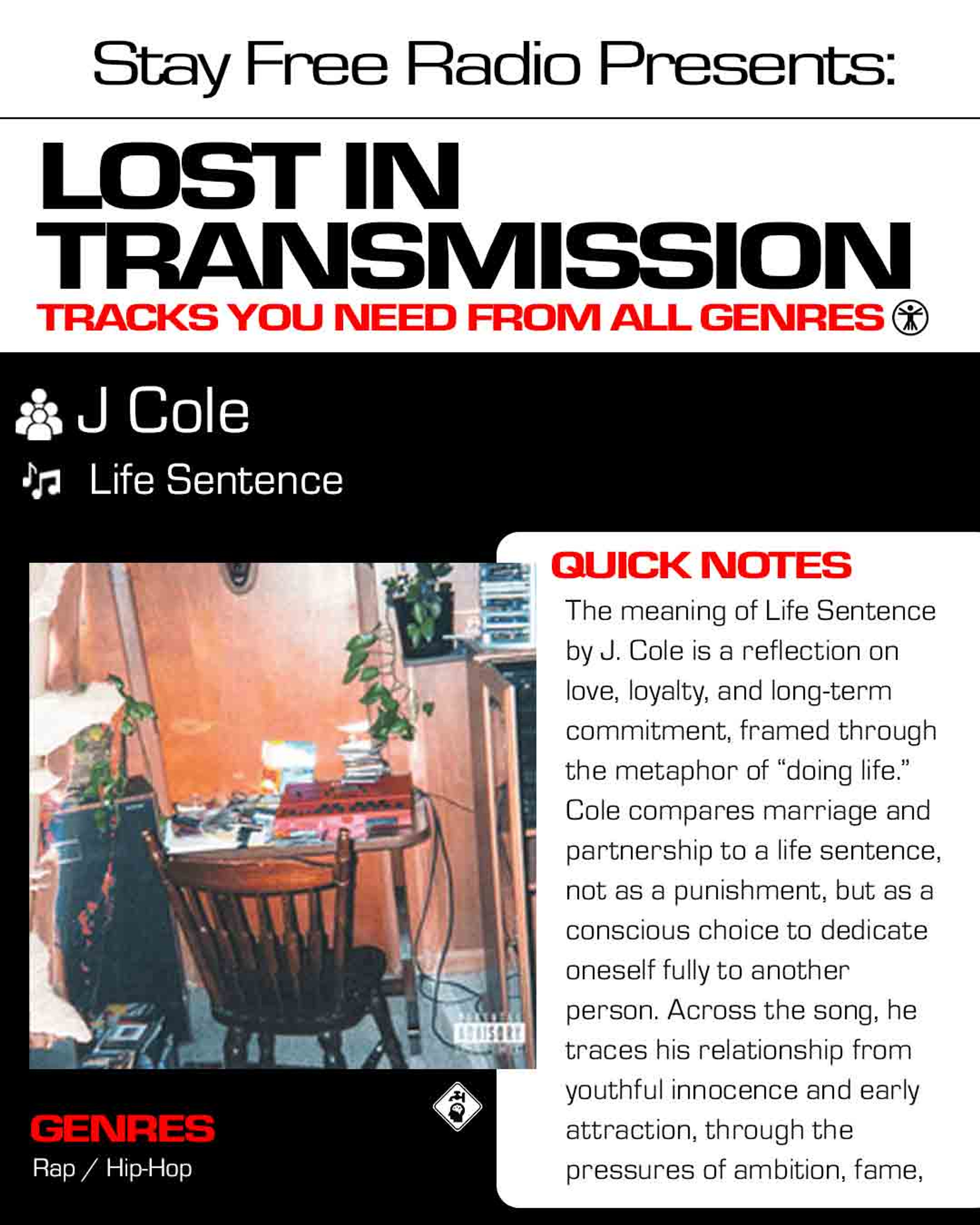 J Cole Life Sentence Lyrics Meaning Explained