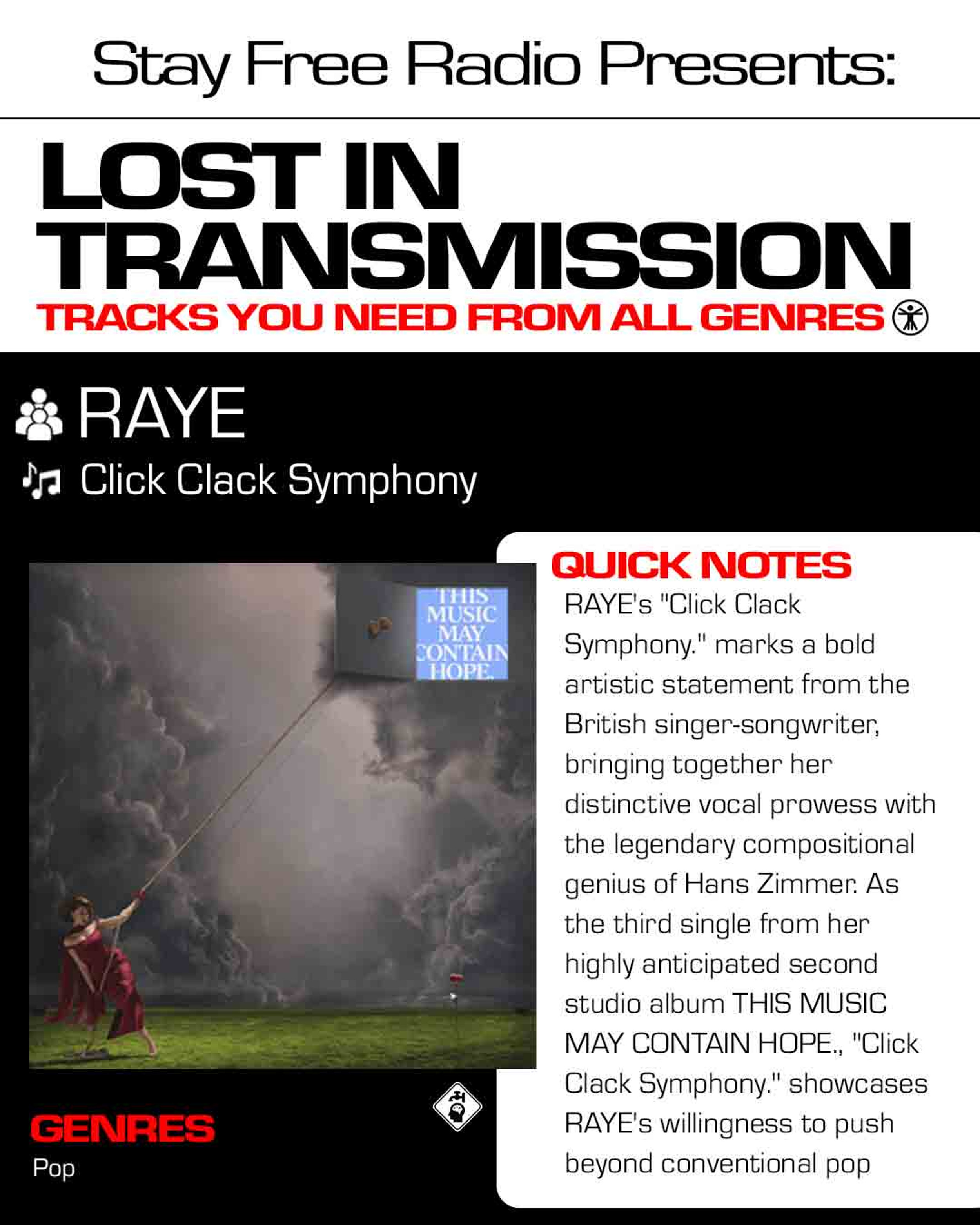 RAYE Click Clack Symphony Meaning and Review