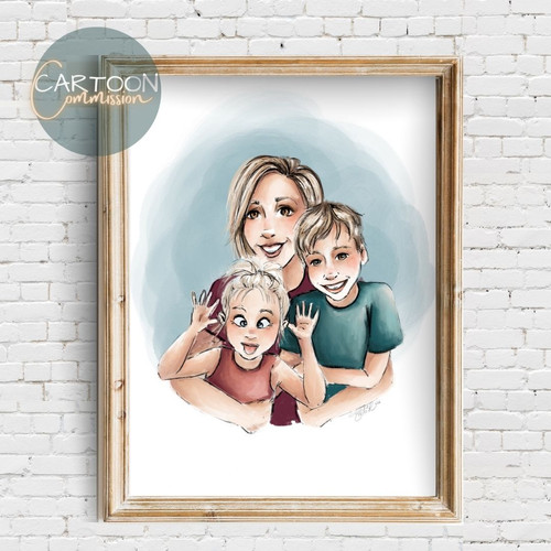 Cartoon Portraits: Turn yourself into a cartoon! | Art By Anrika