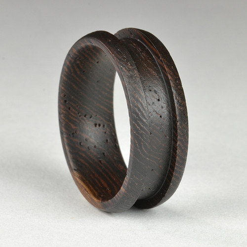 Wenge Ring Core Blank | Easy Inlay