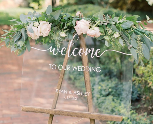 Acrylic Welcome Sign | The Urbana Group