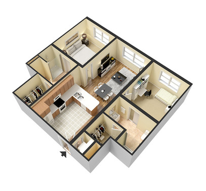 East Lansing Apartments | Red Cedar Flats