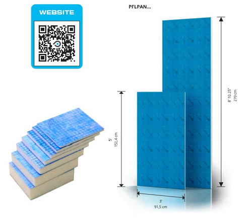 Profoil Board Waterproofing Panel 3'x8'-10" | Mysite