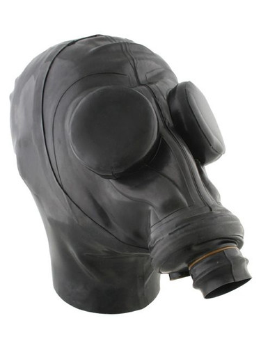 Russian Gasmask Hood With Breath In and Out Tube Connection and Eyecaps ...