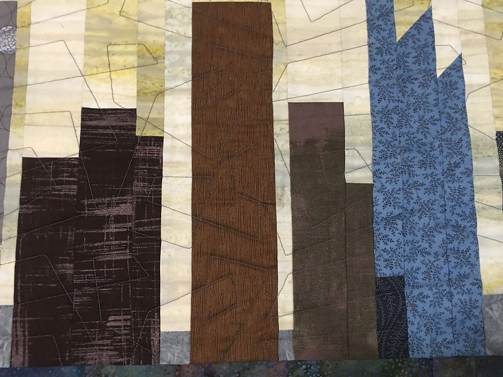 Jill Seward City Scape Quilt