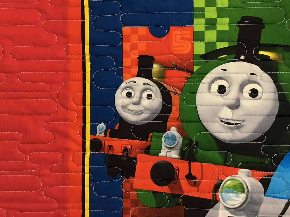 Elsa Murray Thomas the Train Quilt