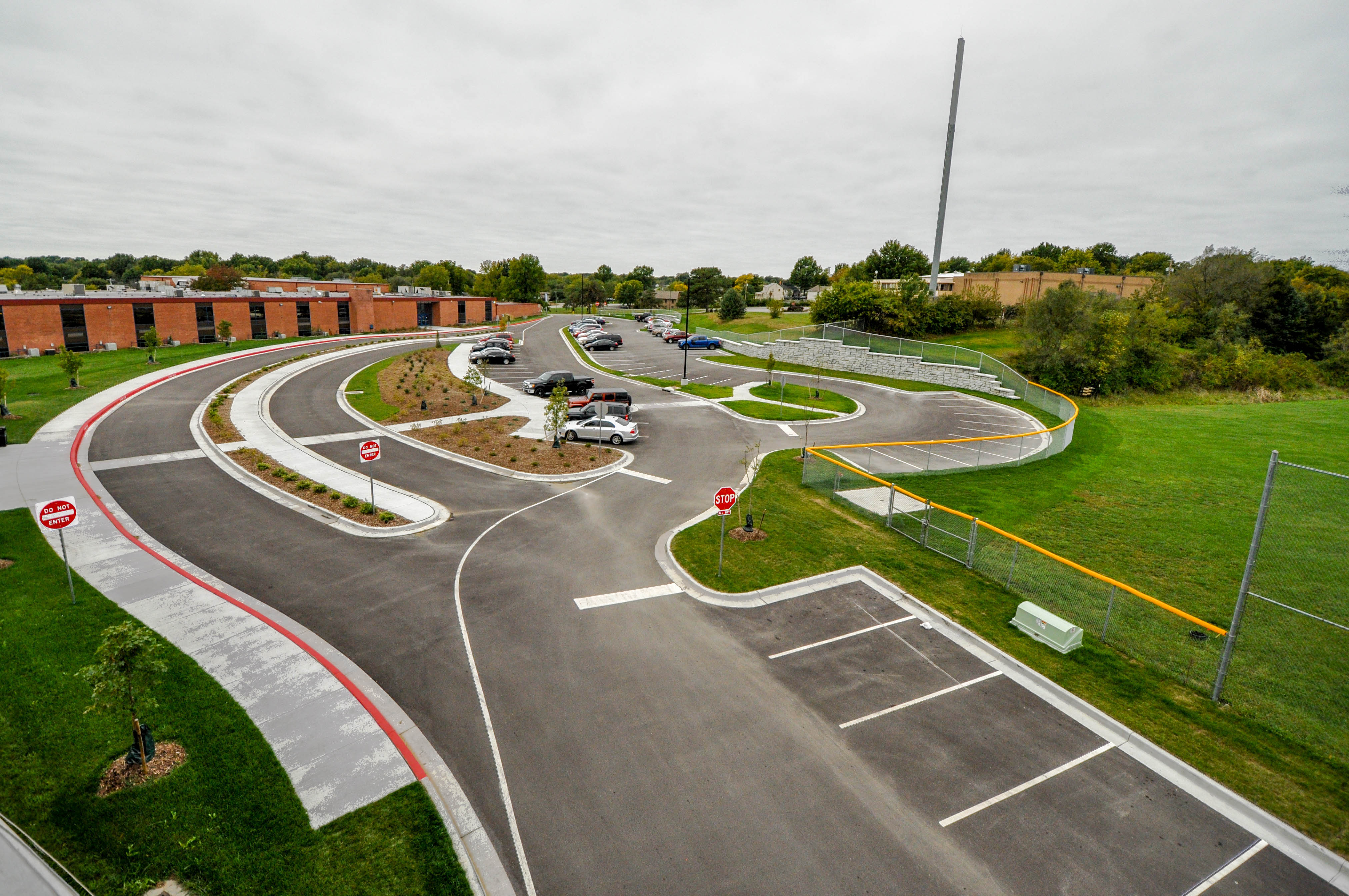 Grandview High School Bus Drop off and Parking Lot Reconfiguration